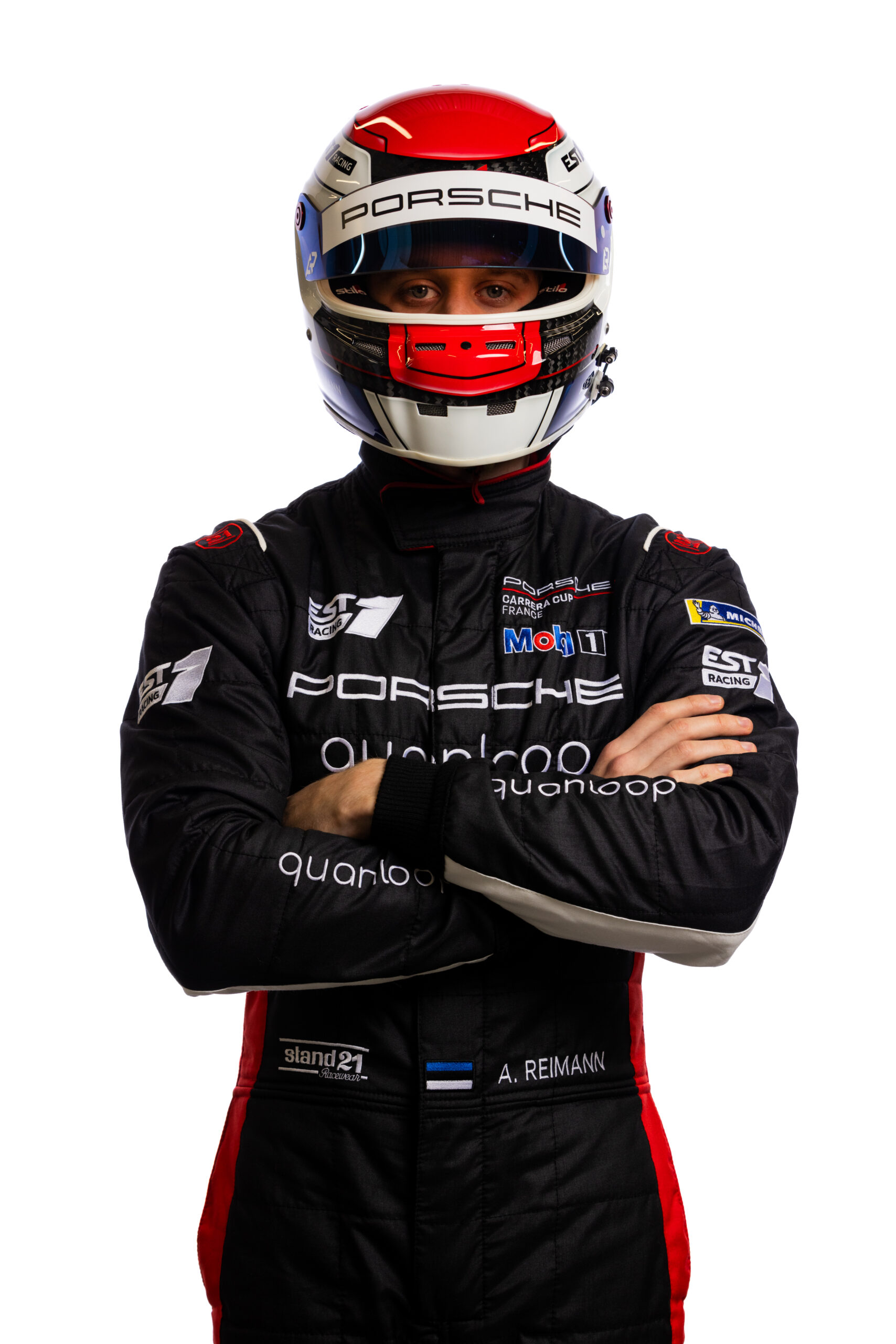 Kiiver pähe: Alex Reimann teeb Pro klassi debüüdi Carrera Cup France ...